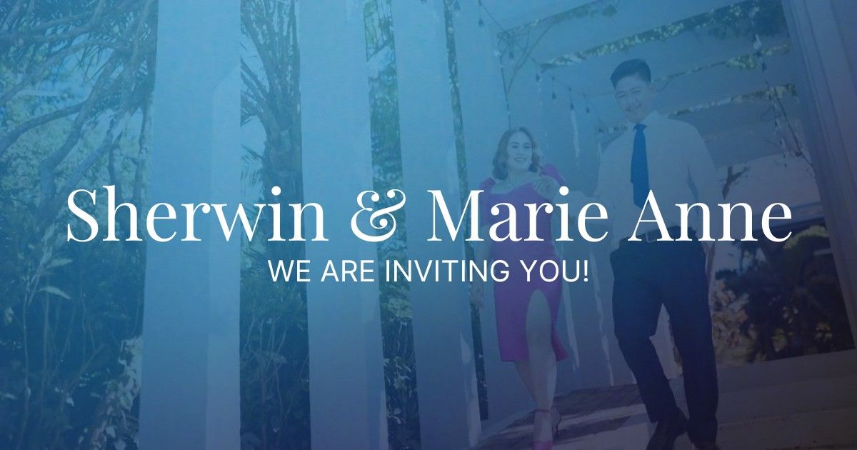 Anne & Sherwin - We are inviting you | Feb 24, 2025